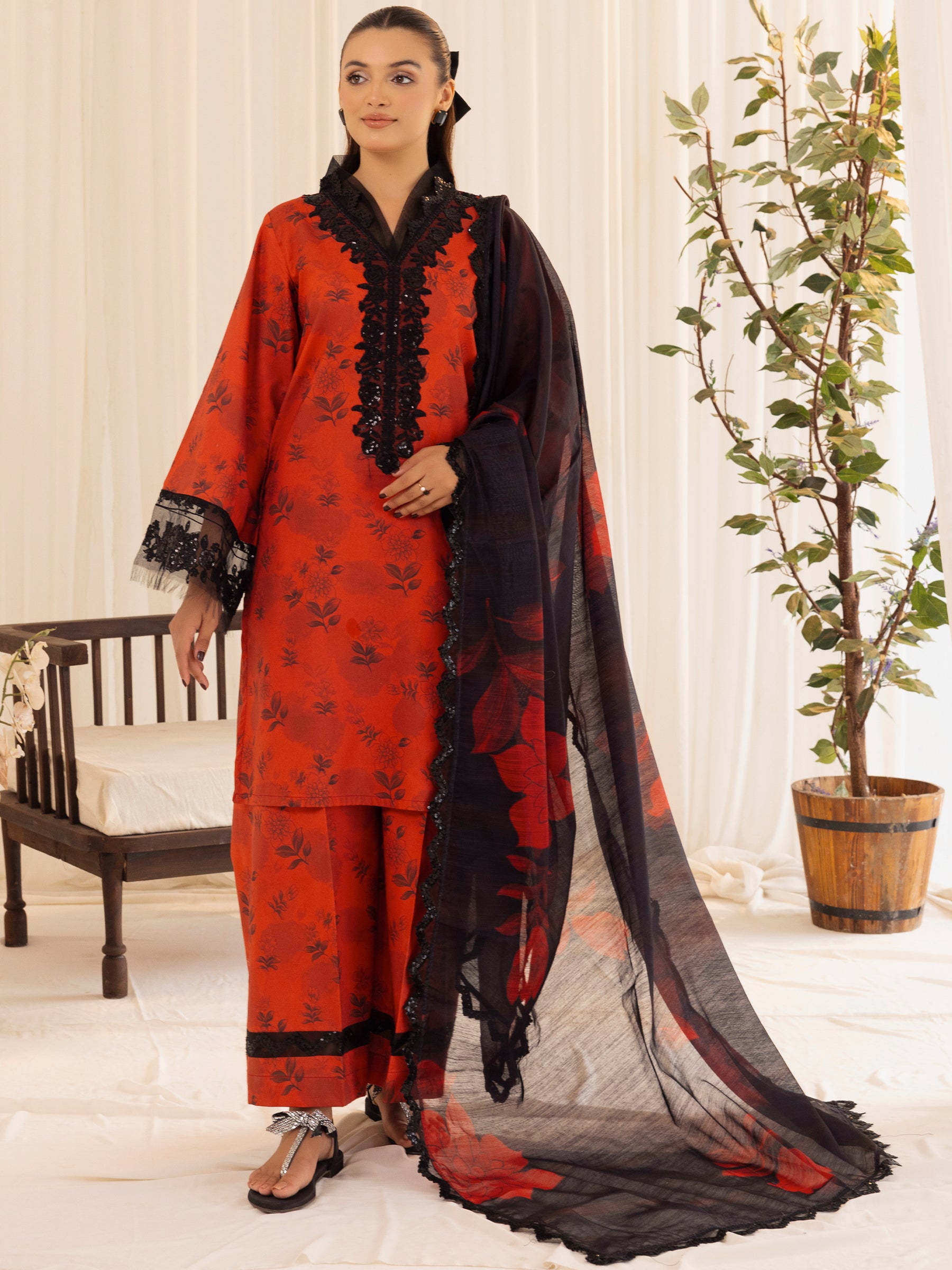 GLS-13 3PC Lawn STITCHED – Mohagni